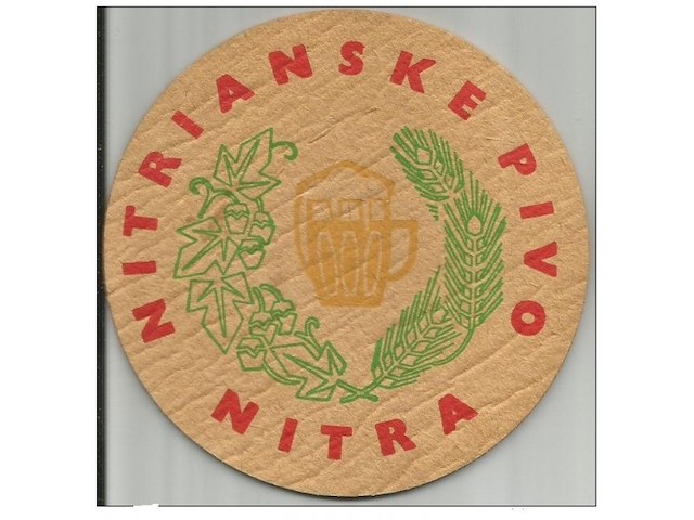 NITRIANSKE PIVO NITRA stari podmetac