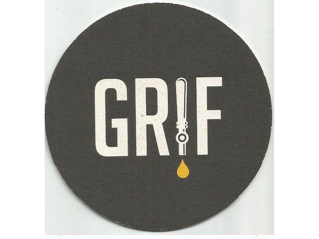 GRIF podmetac za pivo