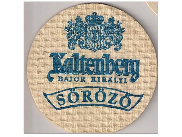KALTENBERG BAJOR KIRÁLYI SÖRÖZŐ stari podmetac za pivo