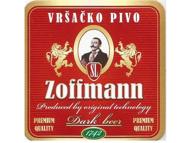 ZOFFMANN Vrsacka Pivara podmetac za pivo