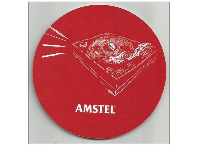 AMSTEL podmetac za pivo