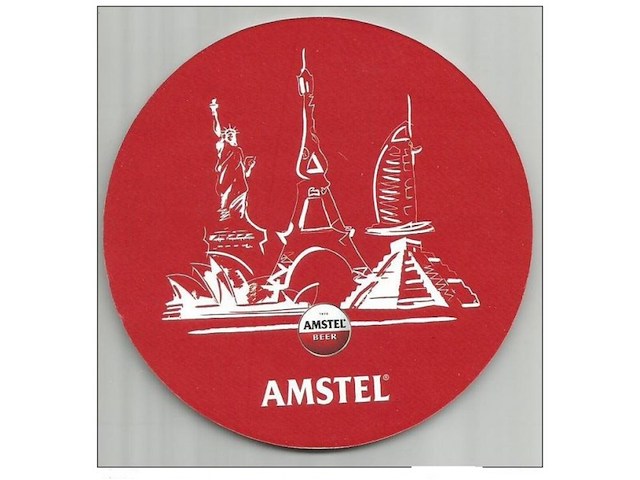 AMSTEL podmetac za pivo