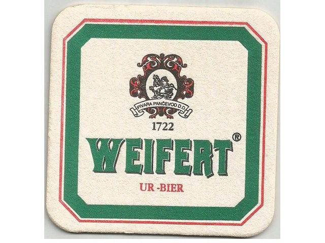 WEIFERT VAJFERT pivo podmetac
