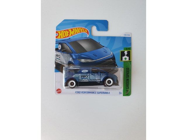Hot wheels autic ford performance supervan 4