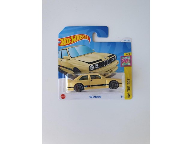 Hot wheels autic 92 bmw m3