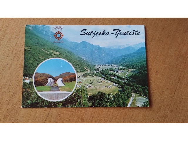 Sutjeska - Tjentište - Spomenik - Znak ZOI - Pečat