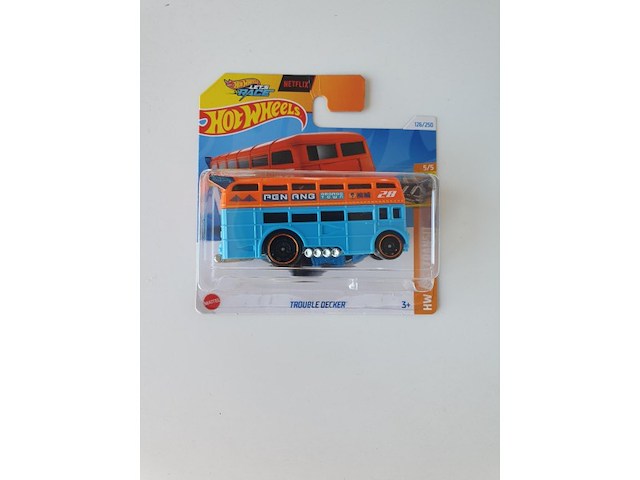 Hot wheels autic trouble decker