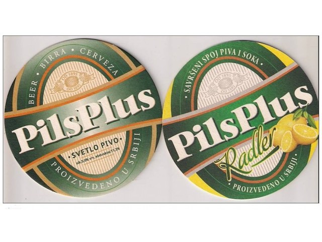 PILS PLUS podmetac za pivo