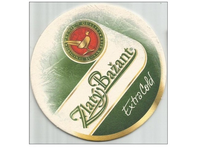 Zlaty Bazant Extra Cold podmetac za pivo