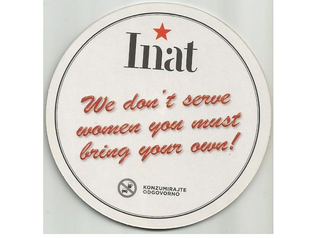 INAT podmetac za pivo