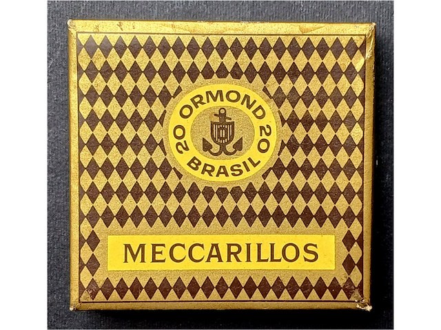 MECCARILLOS prazna kutija cigareta brazil