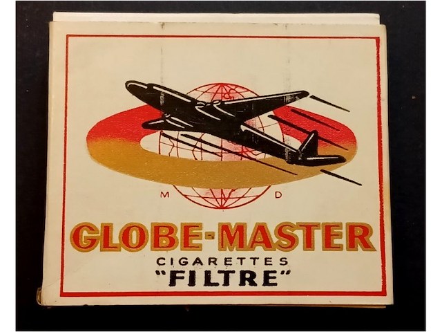 GLOBE-MASTER prazna kutija cigareta