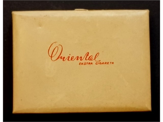 ORIENTAL prazna kutija cigareta - skoplje