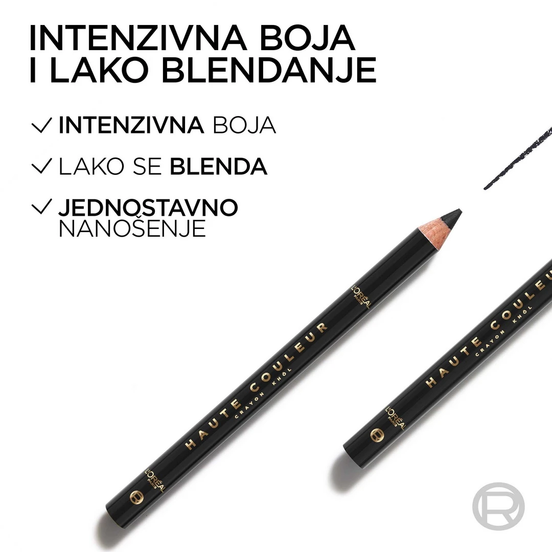 LOREAL OLOVKA ZA OČI HAUTE COULEUR 110 NOIR