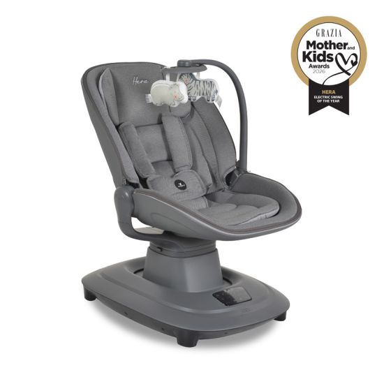 Cangaroo ljuljaška za bebe Hera Dark Grey