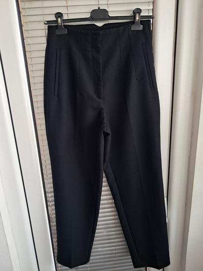 ZARA crne cigar. pantalone visok struk vel M