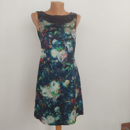 COMMA haljina silk 100 %