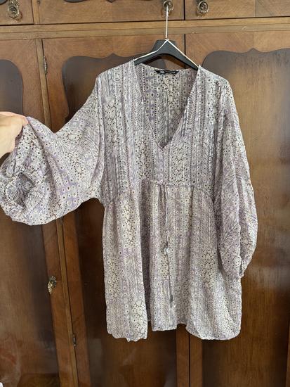 Zara boho haljinica sa perlicama snizena 1500