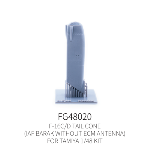 Galaxy-Model FG48020 F-16 C/D - Tail Cone / IAF Barak Without ECM Antenna (for Tamiya Kits)