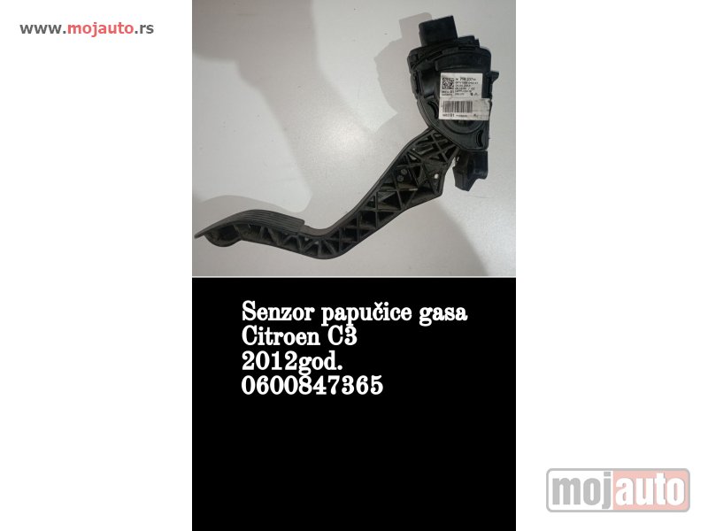 Senzor papucice gasa za Citroen C3