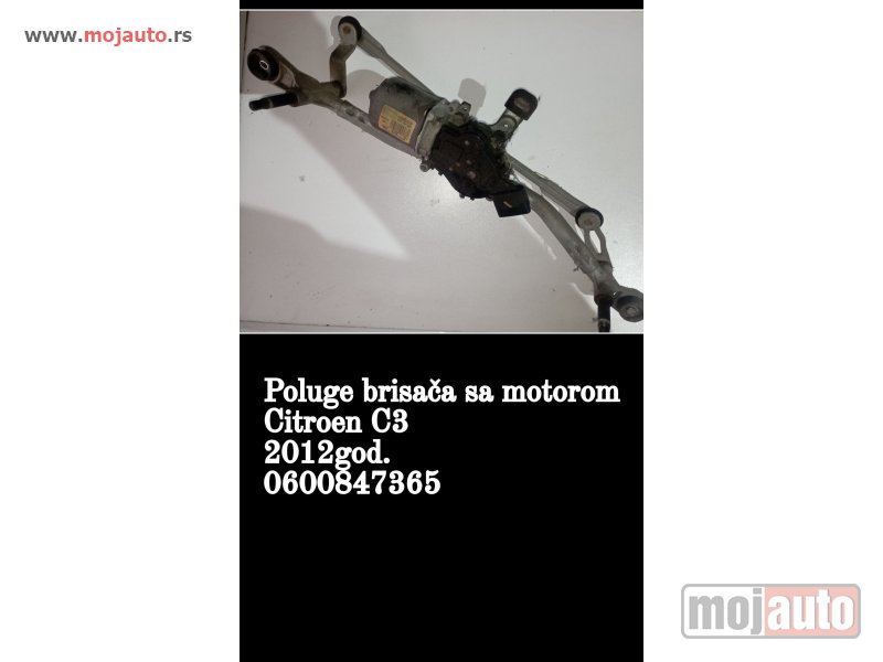 Poluge brisaca za Citroen C3