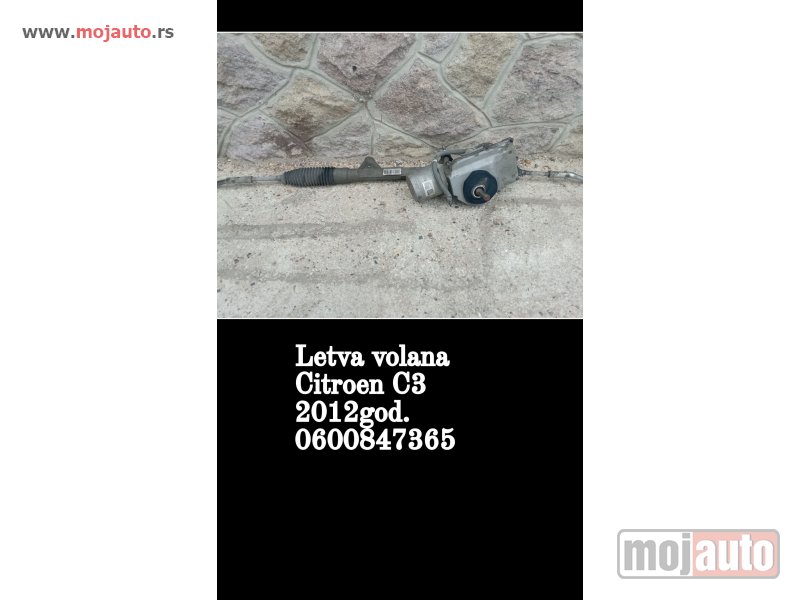 Letva volana za Citroen C3