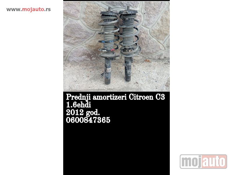 Prednji amortizeri za Citroen C3