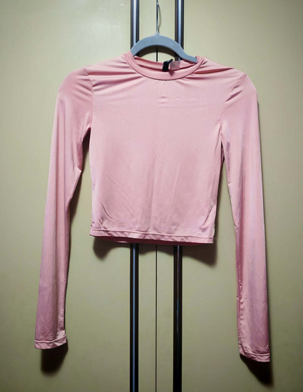 Divided roze kajsija majica xs - s