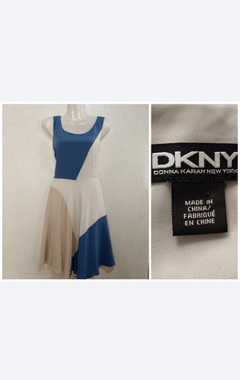 Original DKNY svilena haljina za sve prilike   S