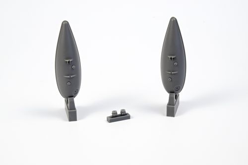 CMK K5128 P-51D Mustang Metal Drop Tank with jutting filler neck (2 pcs)