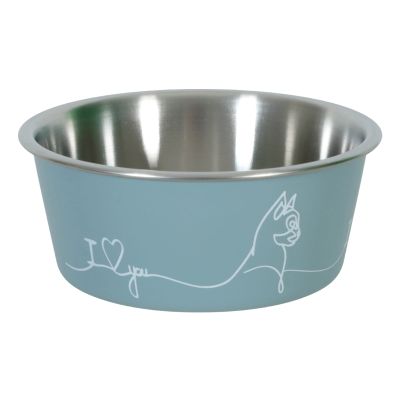 574370BLE Zolux Love Inox Činija za Mačke Plava 400ml