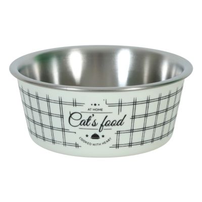 574371BEI Zolux Inox Činija za Hranu za Mačke Bež 400ml