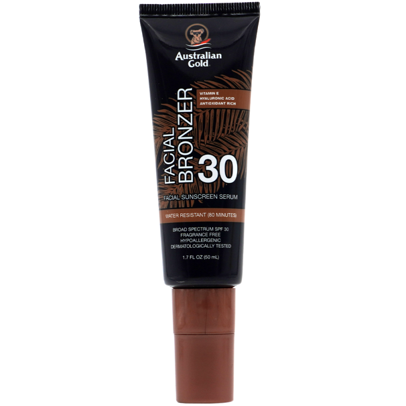 Spf 30 bronzing facial serum