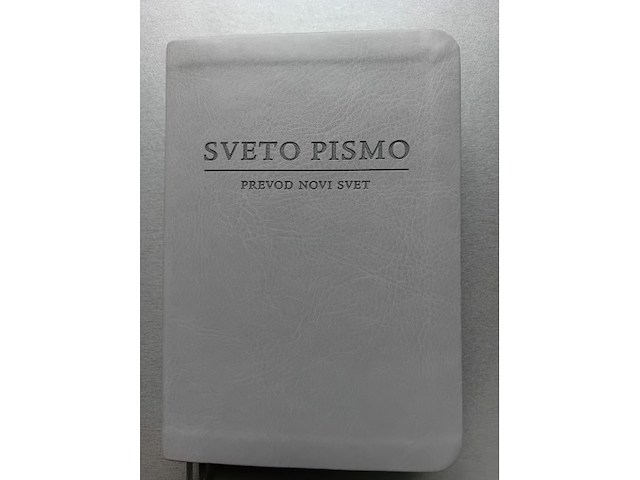 Sveto pismo Prevod novi svet