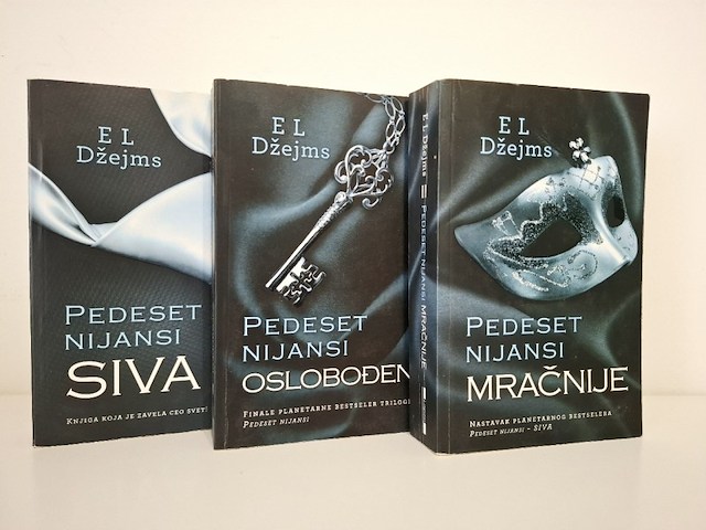 Pedeset nijansi komplet 1-3 - E L Džejms