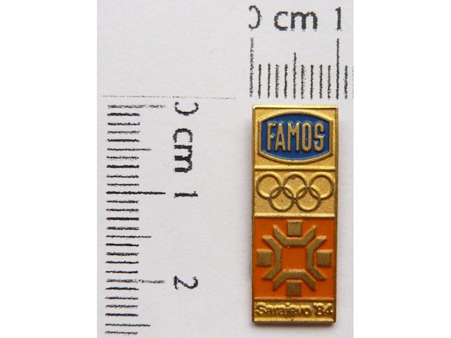 Olimpijske igre Sarajevo 1984 - FAMOS sponzor