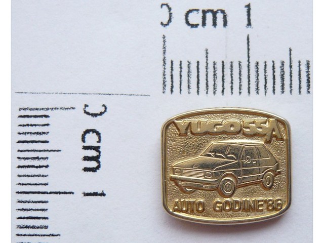 Jugo, Yugo 55A, auto godine 1986