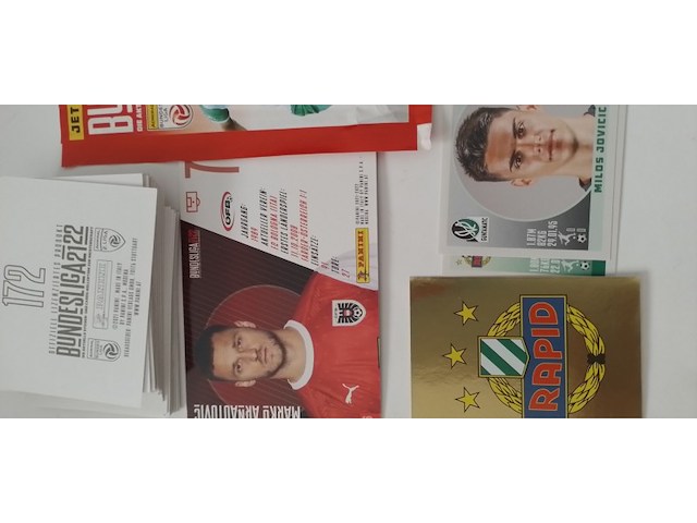 BUNDES LIGA 2021-2022 Slicice i kartice na komad MINT