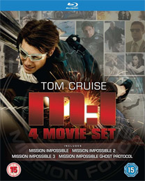 Nemoguća misija 1-2-3-4 / Mission: Impossible 4 Movie Set [engleski titl] [box-set] (4x Blu-ray)