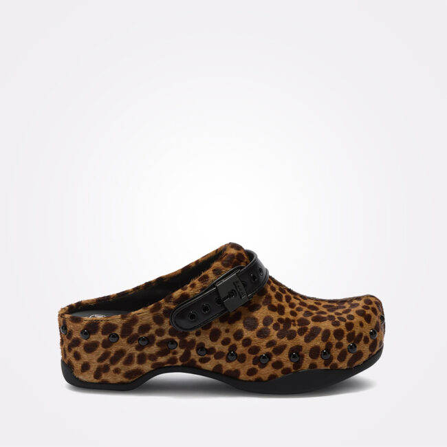 Scholl Phoebe Clogs With Pony Leather Upper