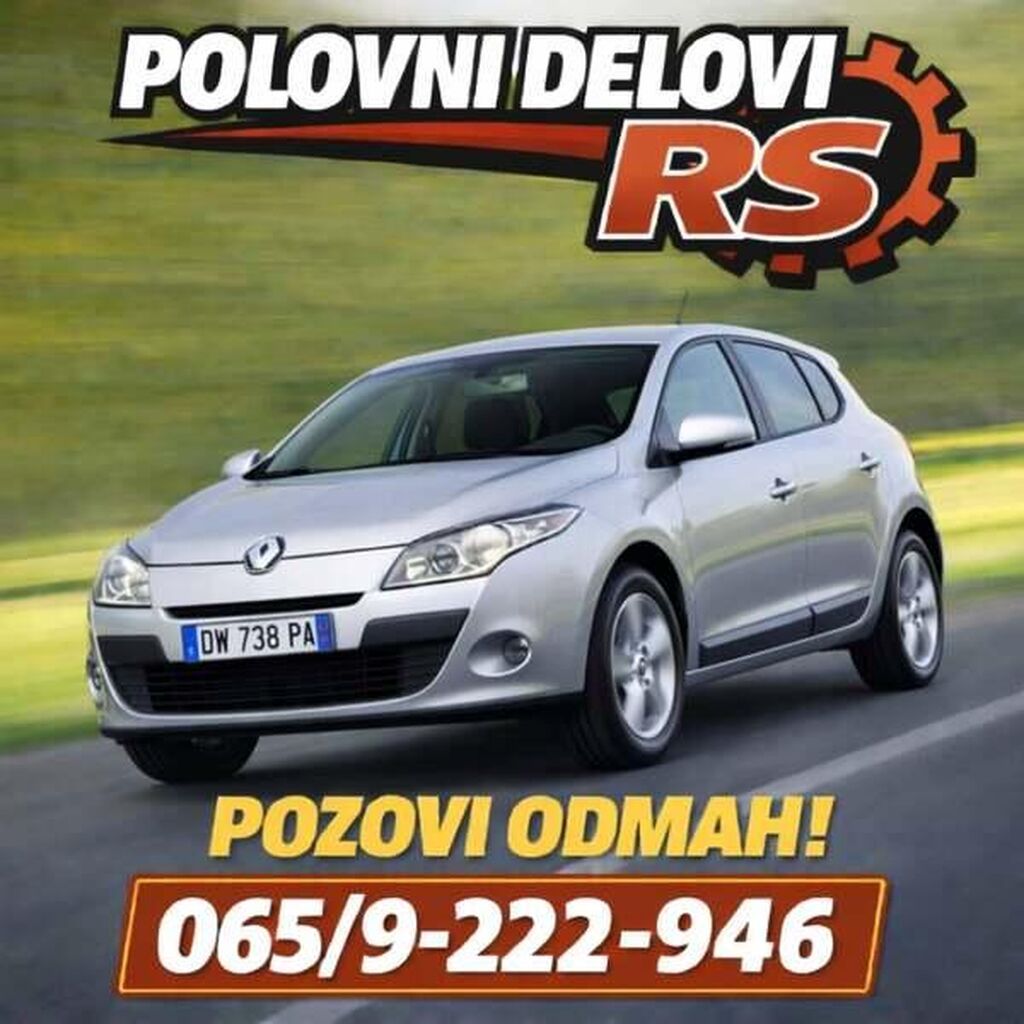 SEDIŠTE ZA RENAULT MEGANE OD 2008. DO 2016. GOD