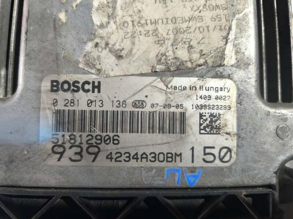 MOTORNI RACUNAR 1.9 JTDM ZA ALFA ROMEO 159 OD 2005. DO 2011. GOD. |
