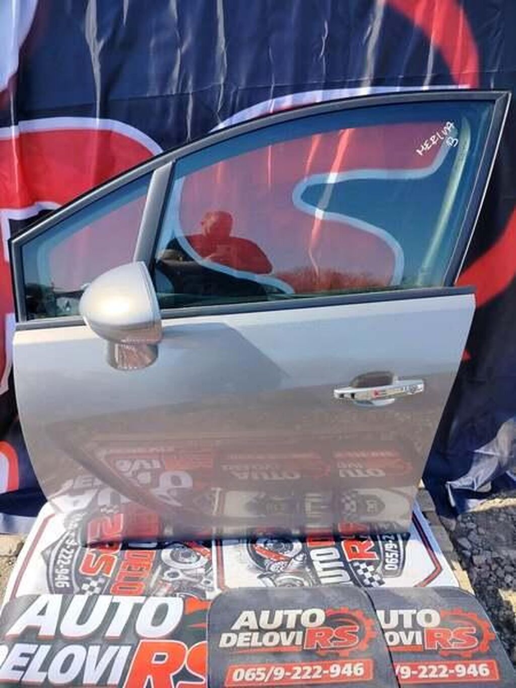 PREDNJA LEVA VRATA MIS SIVA ZA OPEL MERIVA OD 2010. DO 2017. GOD. |