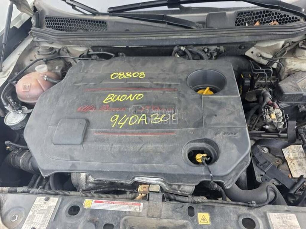 ALFA ROMEO GIULIETTA 2012. GOD. - KOMPLETAN AUTO U DELOVIMA | Alfa