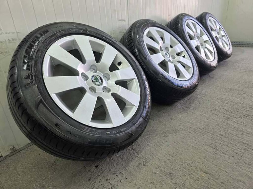 ALUMINIJUMSKE FELNE ŠKODA VW SA GUMAMA 16 5 X 112 | Škoda
