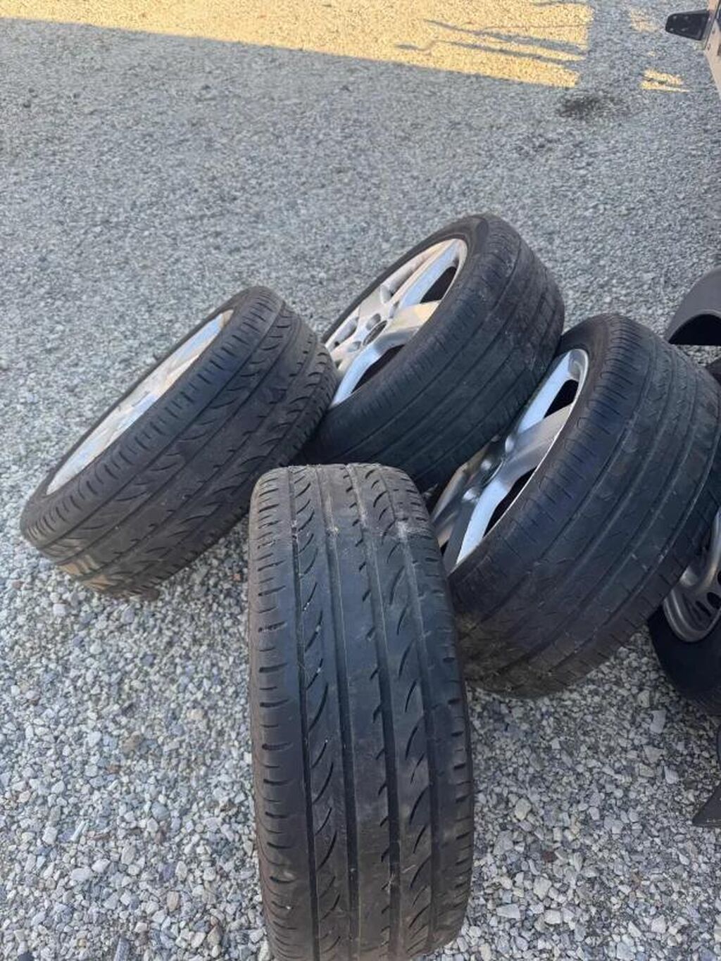 AL FELNE 5X112 R17 VW AUDI | Idu u kompletu sa gumama Gume su letnje