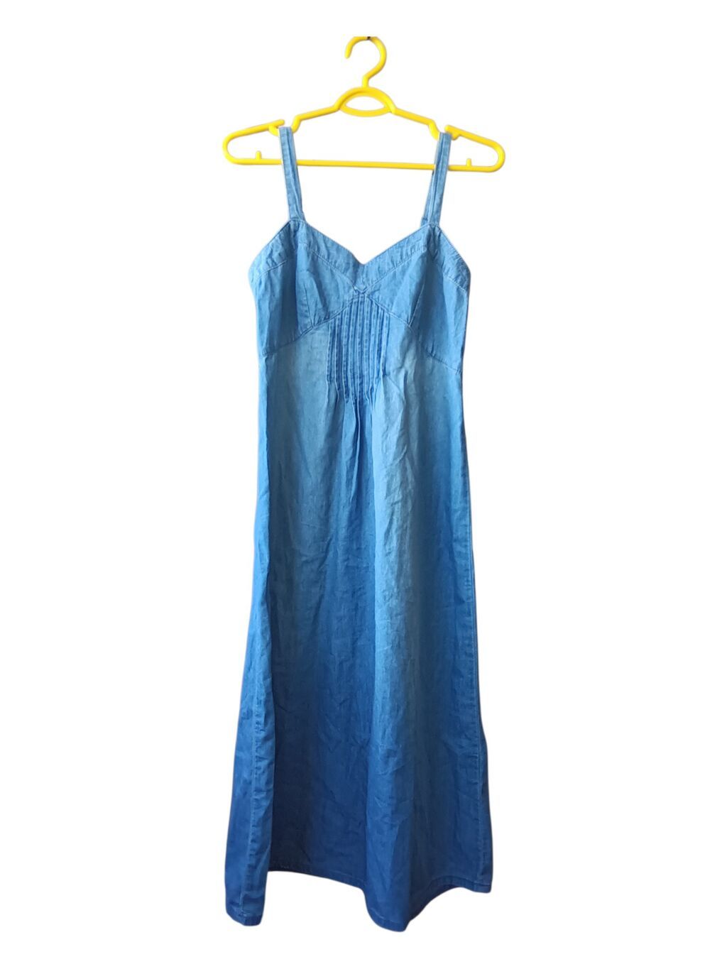 RASPRODAJA LETNJIH HALJINA! Plava teksas/denim haljina na tanke