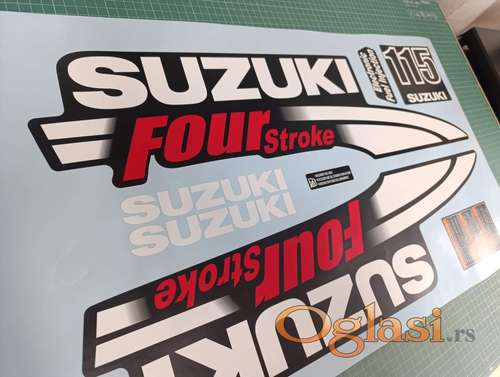 Suzuki 115 nalepince za pentu