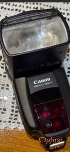 NOV Canon Speedlite 580EX II | Originalni Canon Flash | Profesionalni blic | 220 €