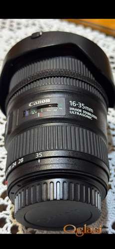 NOV Canon EF 16-35mm f/4L IS USM | L objektiv | Nekorišćen | 850 €